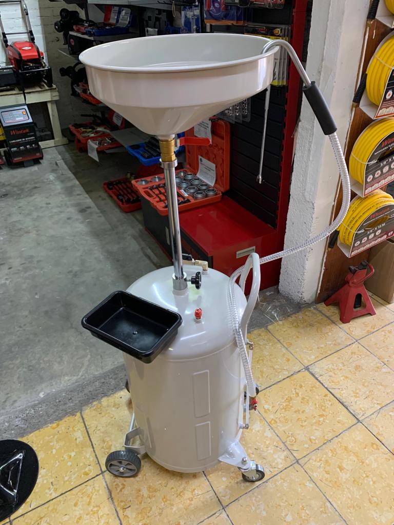 Receptor De Aceite Usado 80 Lts Con Extracción Neumática – UnlimitsTools